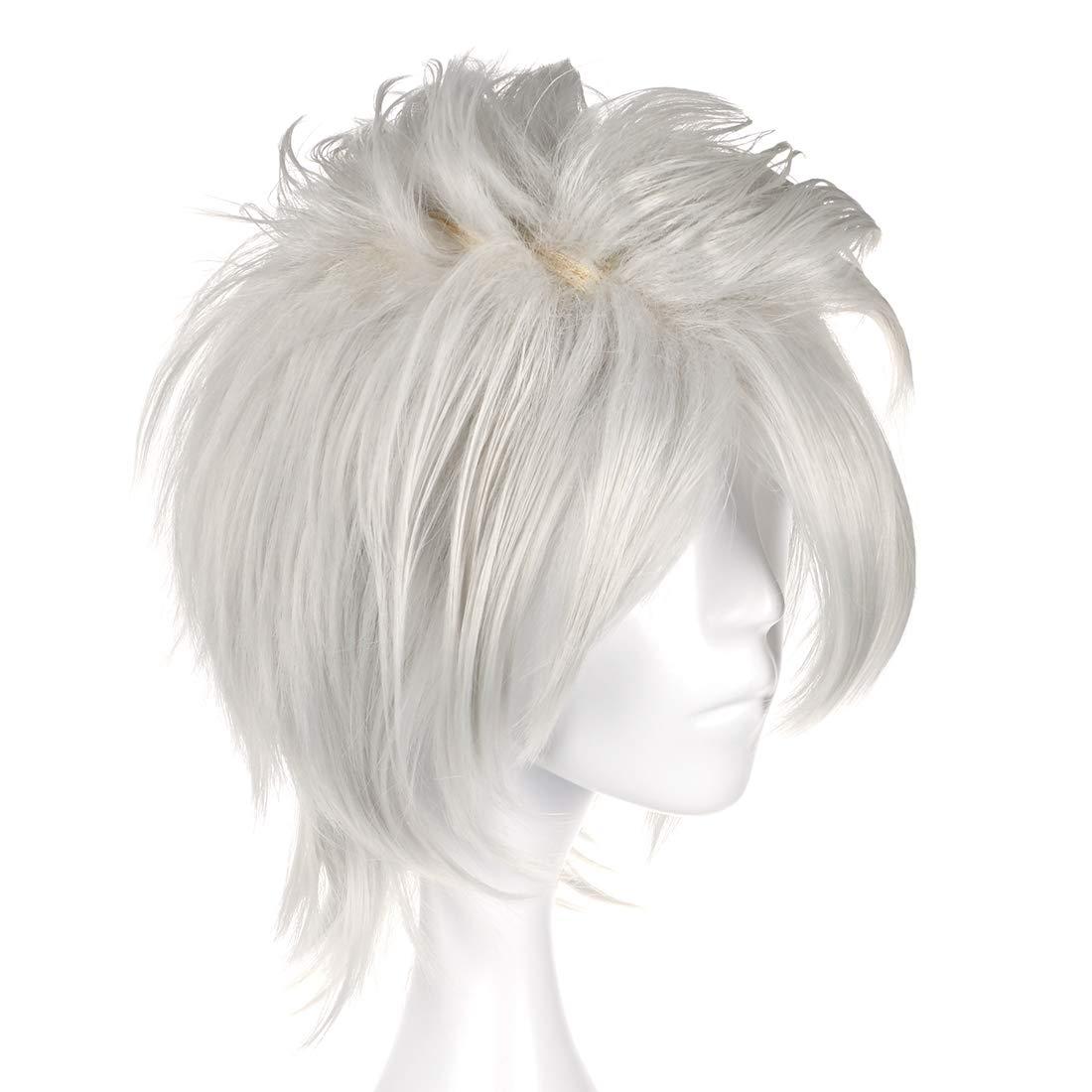 Buy CoolChange Kakashi Hatake Cosplay Wig - White | Premium Quality ...