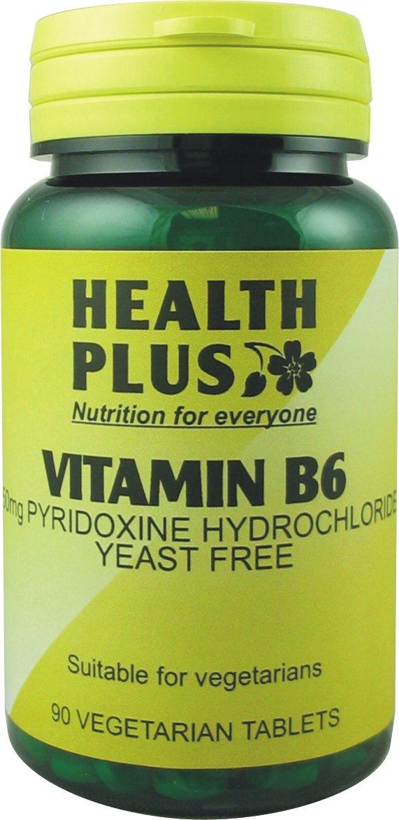 Health Plus Vitamin B6 : Vitamin B6 supplement : 90 tablets | Buy Now ...