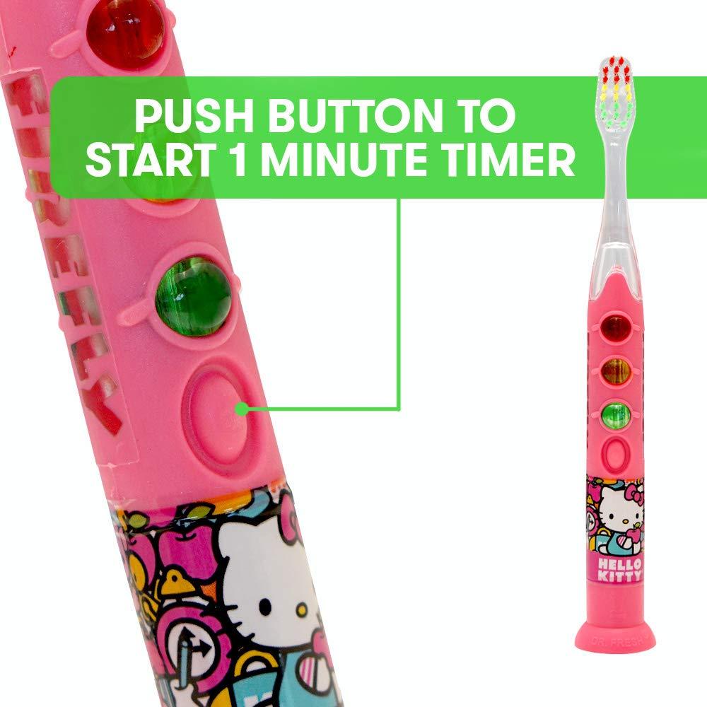 Firefly Hello Kitty Light-up Toothbrush - Ready Go for Fun Dental Care ...