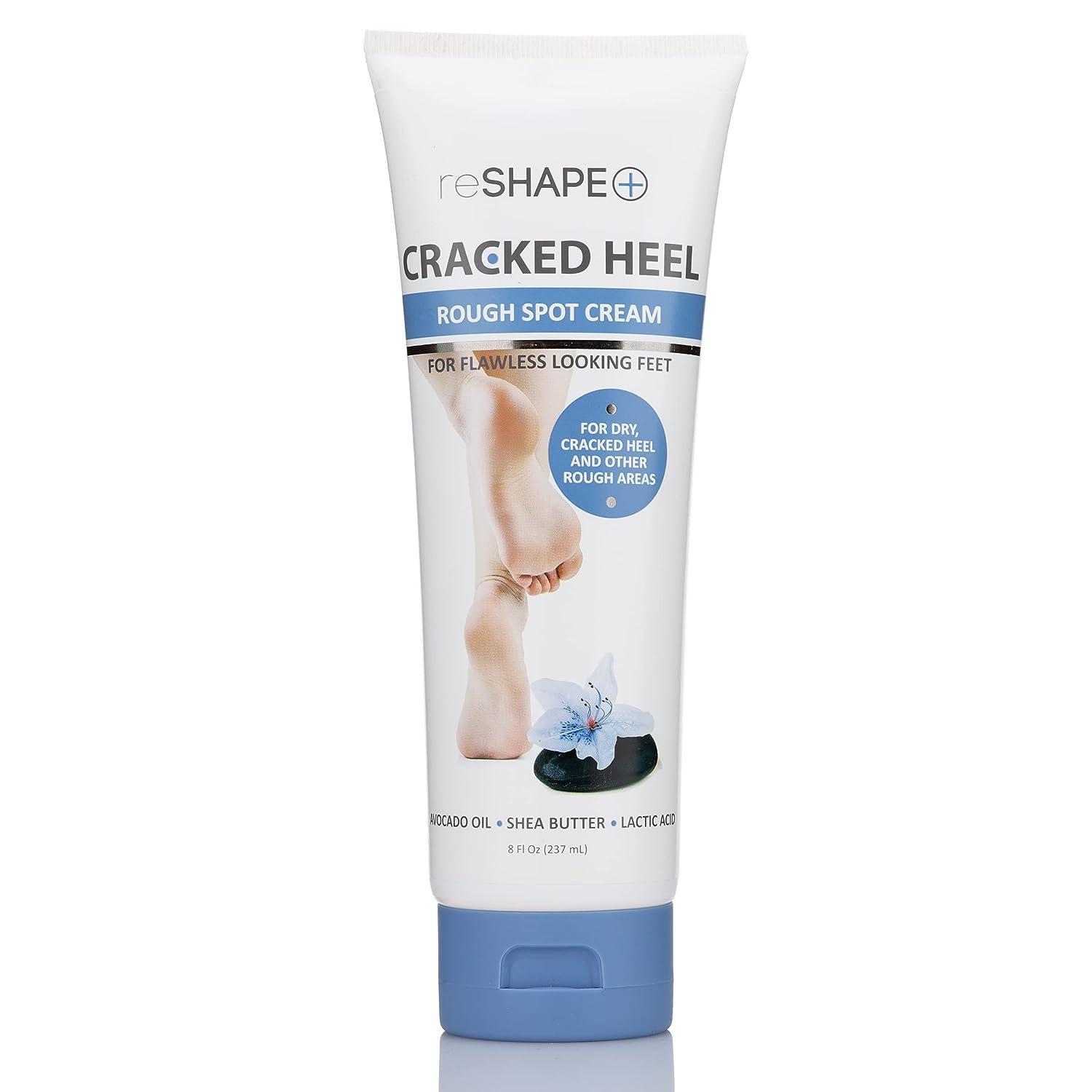 Reshape+ Cracked Heel Cream - For Dry Cracked Heels, Rough Spots, and ...
