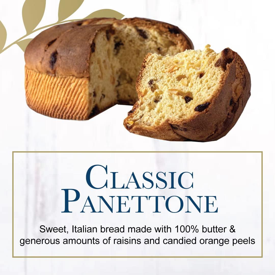 Giusto Sapore Italian Panettone Premium Classic Gourmet Bread 26.4 ...