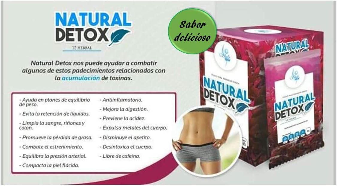 Natural Teatox: Equilibrio de peso y presi n arterial. Limpieza de sangre, ri ones y colon ...