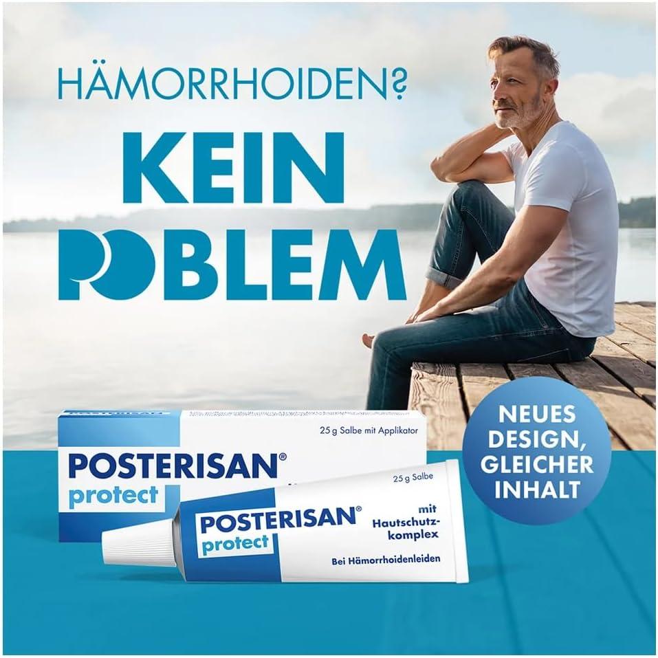 Posterisan Protect Rectal Ointment - Hemorrhoid Relief & Skin ...
