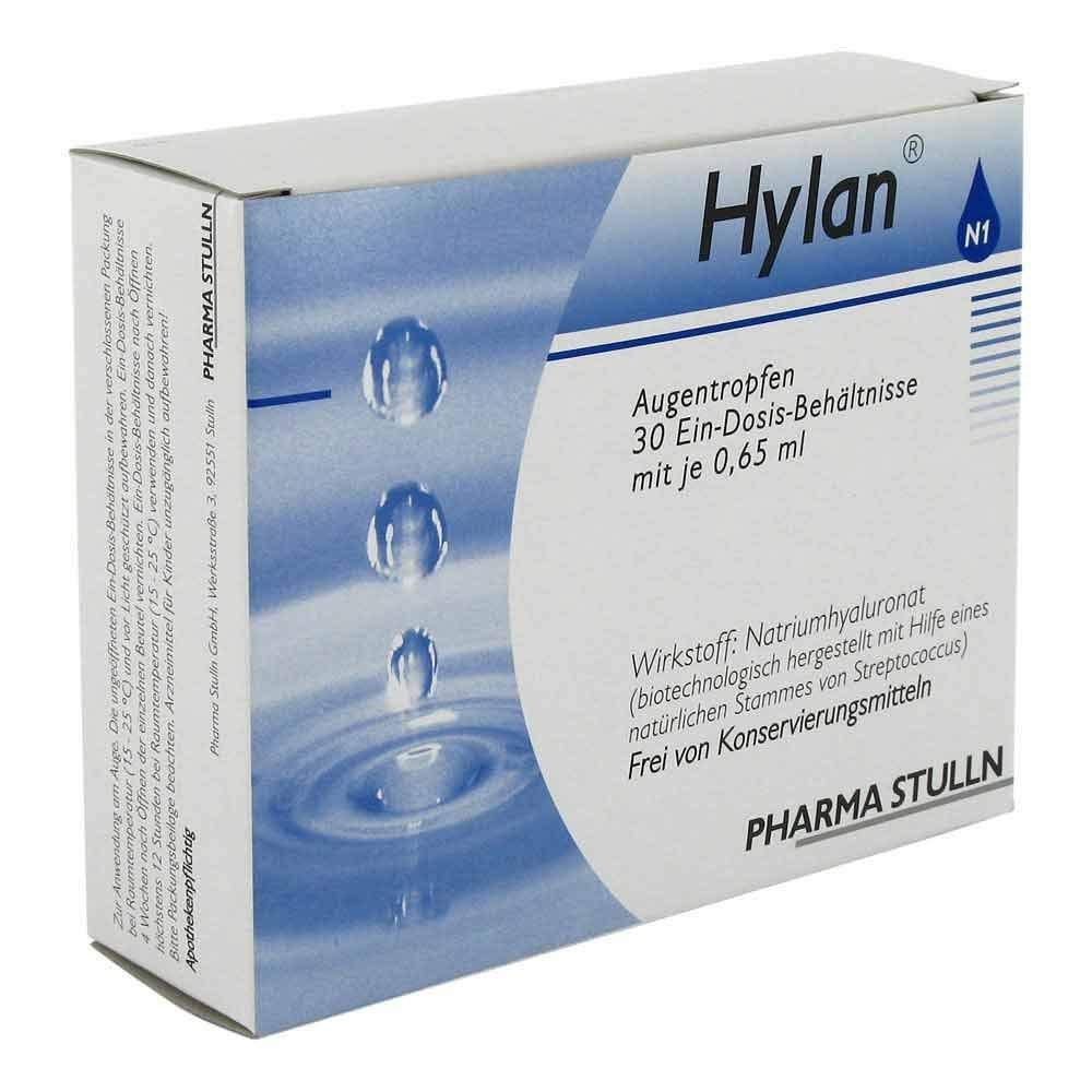 Hylan 0.65 ml Eye Drops - 30 Hours Relief | Fast International Shipping ...