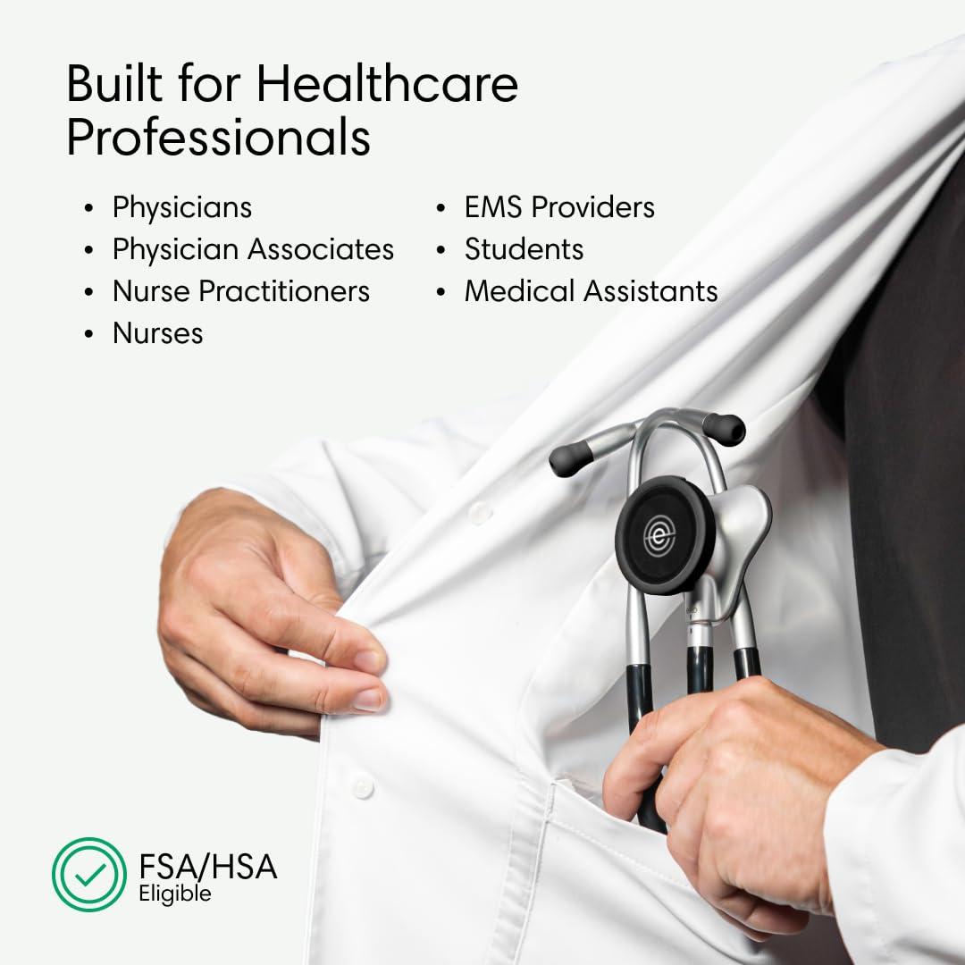 Eko CORE 500 Digital Stethoscope - Advanced TrueSound Audio 3-Lead ECG ...