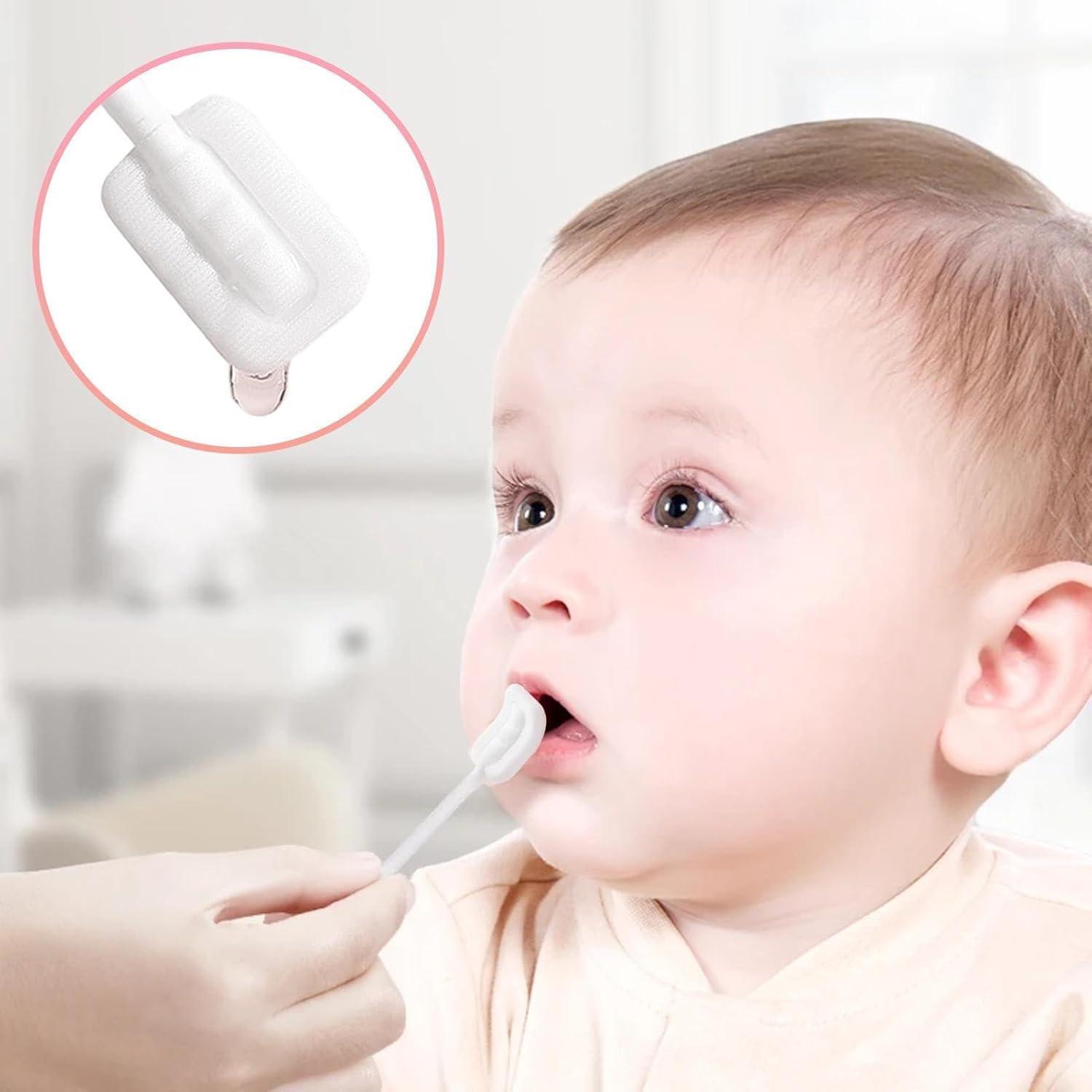 30-Piece Baby Tongue Cleaner Set | Portable Oral Hygiene Tool - Gentle ...
