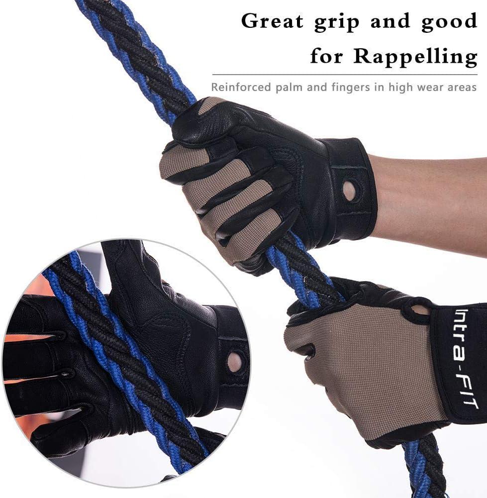 Intra-FIT Climbing Gloves - Rappelling and Rescue Gear for Rock, Tree ...