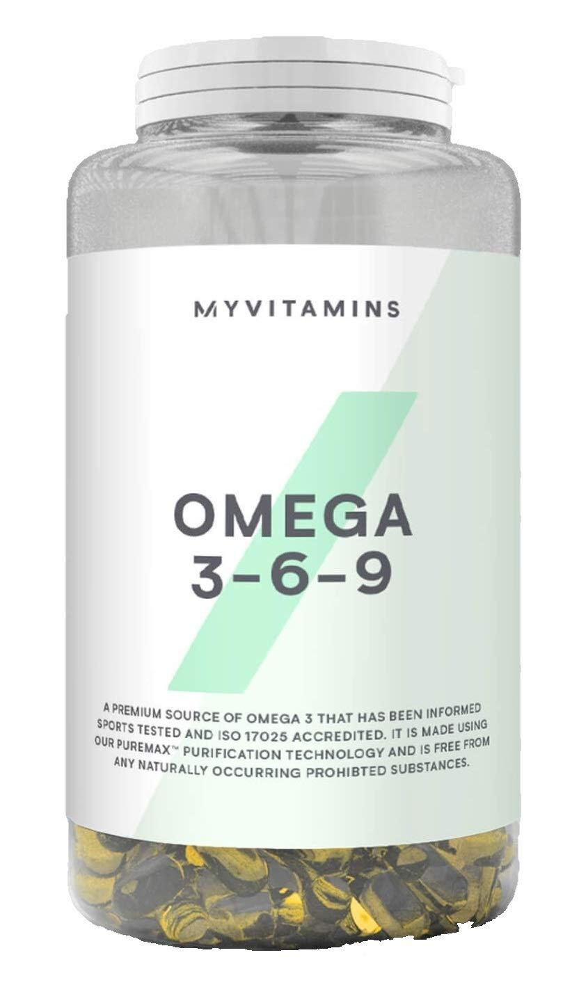 MyProtein Omega 3 6 9 - 120 Capsules | Premium Fish Oil Supplement for ...