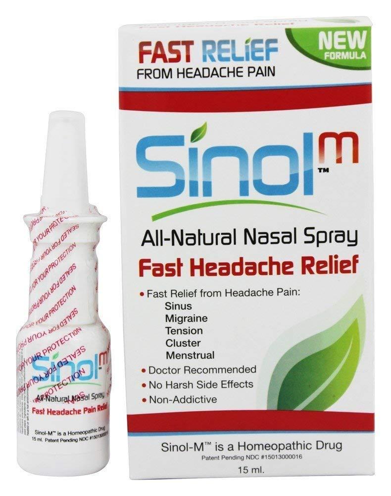 Sinol-M Fast Headache Relief Nasal Spray 15ML | Buy Now with Express ...