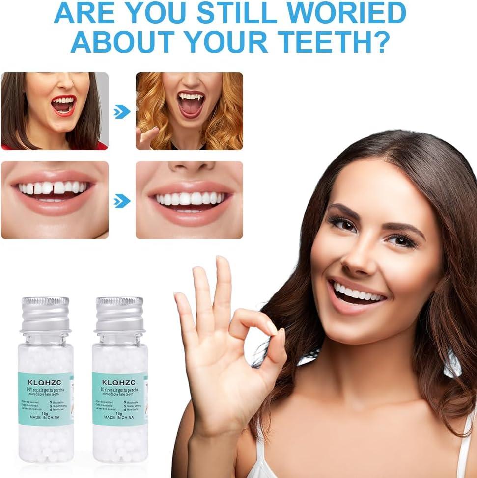 ACWOO Tooth Filling Repair Kit 30ml with Dental Tools - Temporary Teeth ...