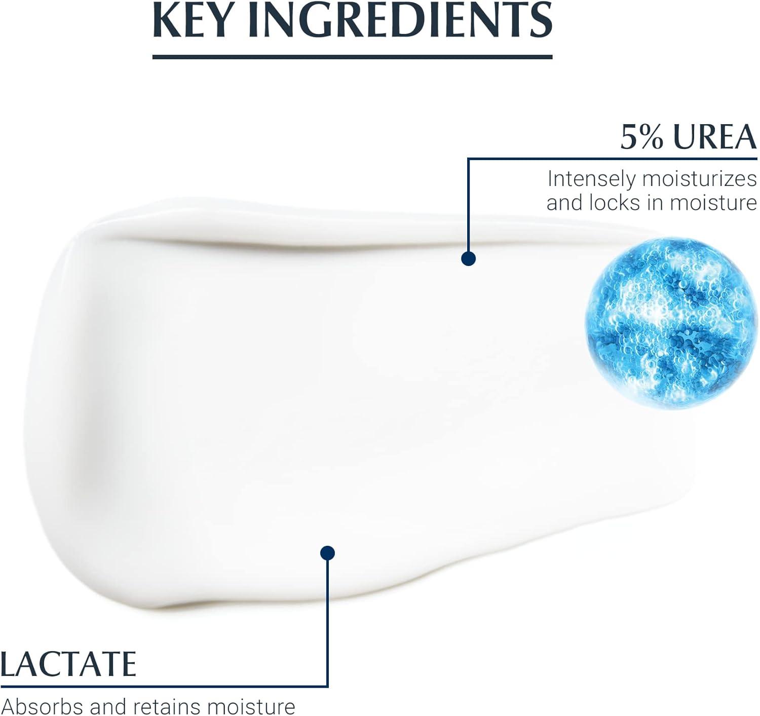 EUCERIN Urea Repair Replenishing Day Face Cream for Dry to Very Dry ...