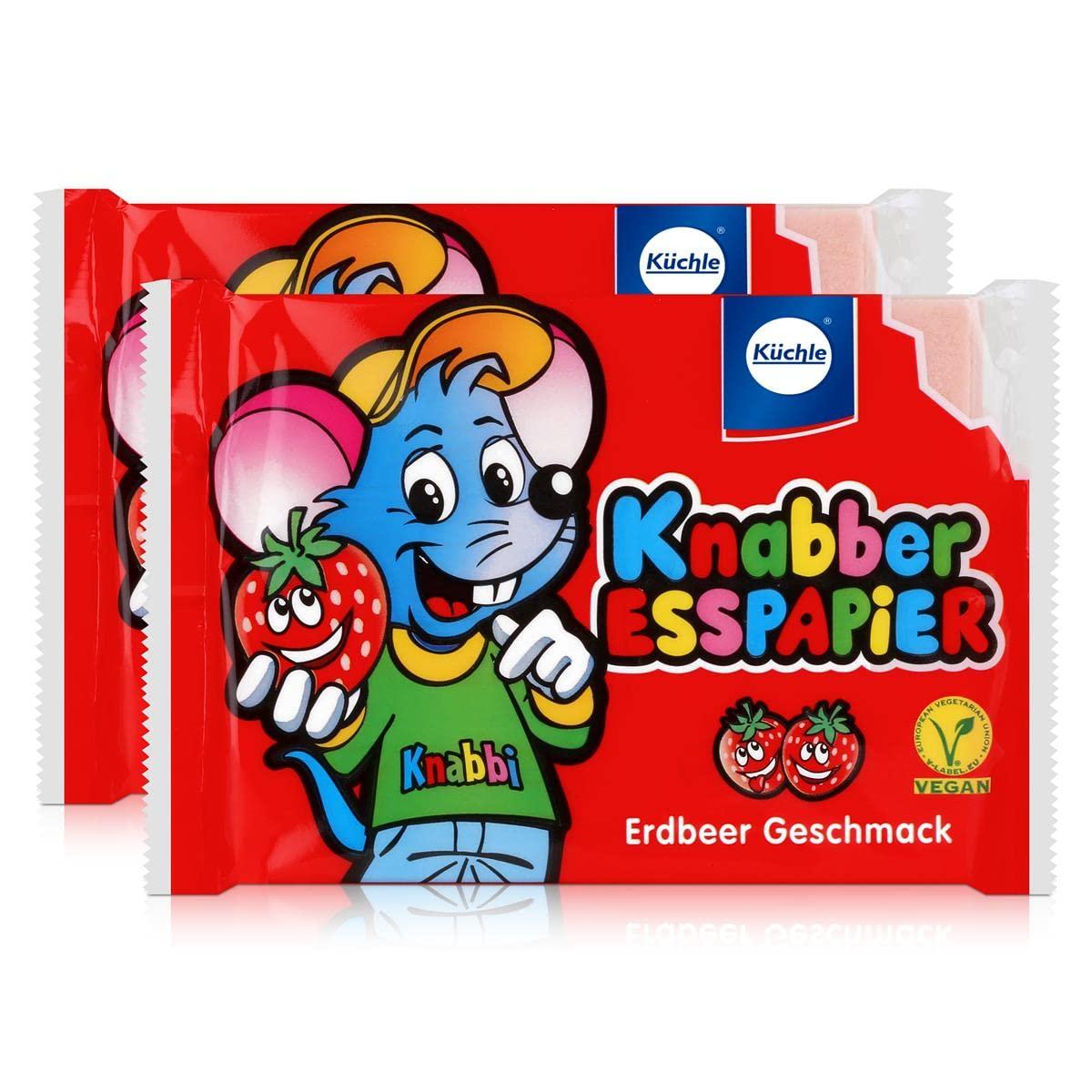 K chle Nibbles Edible Paper Red Strawberry Flavour 25g Wafers - Buy Pack of 2 Online ...