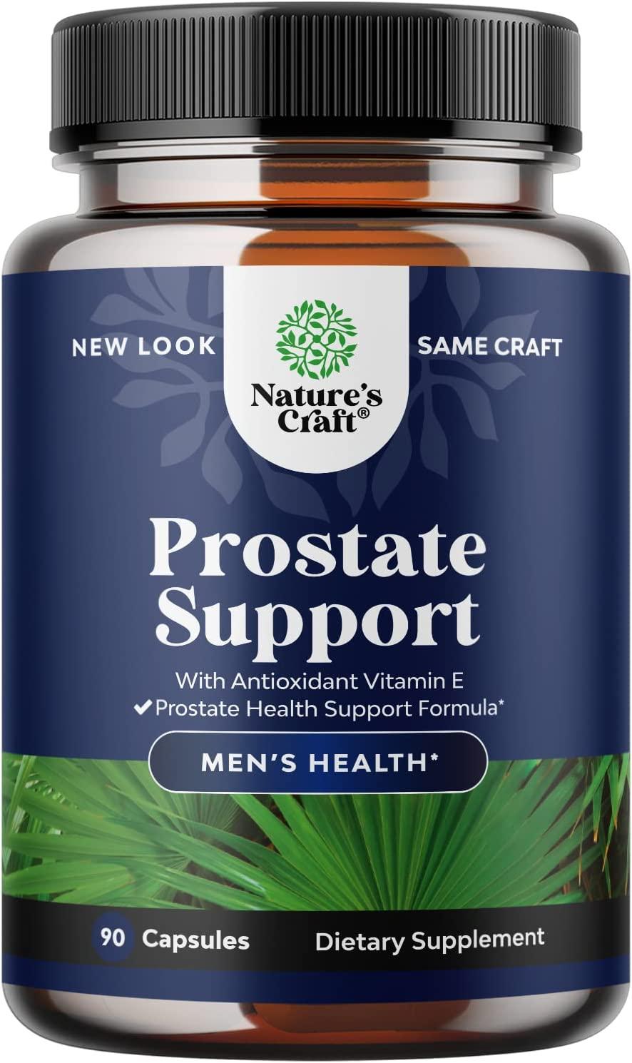 Natural Prostate Support Supplement | Saw Palmetto Extract Capsules for ...