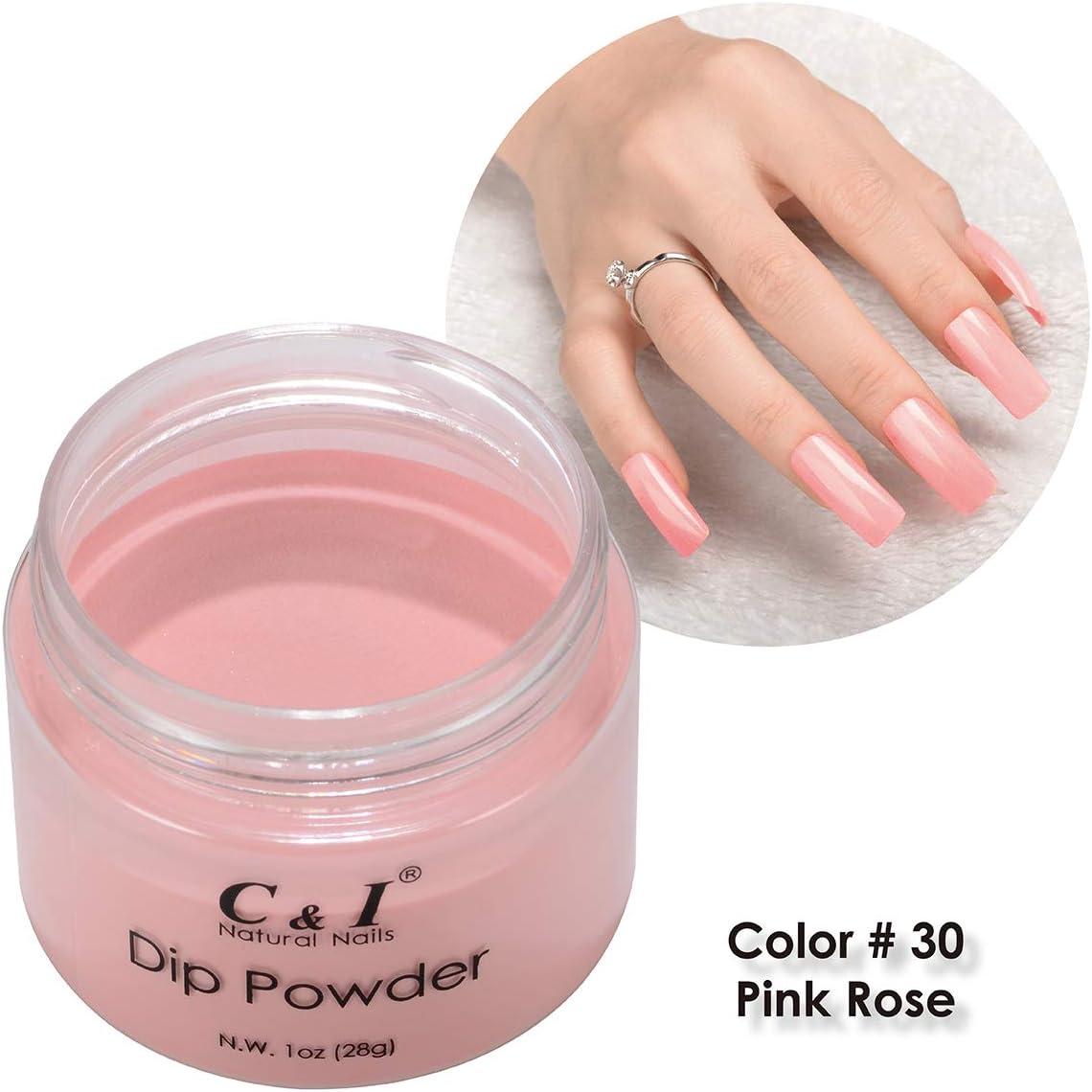 C & I Dip Powder Color No.030 Pink Rose Red Color System | Buy Now with ...
