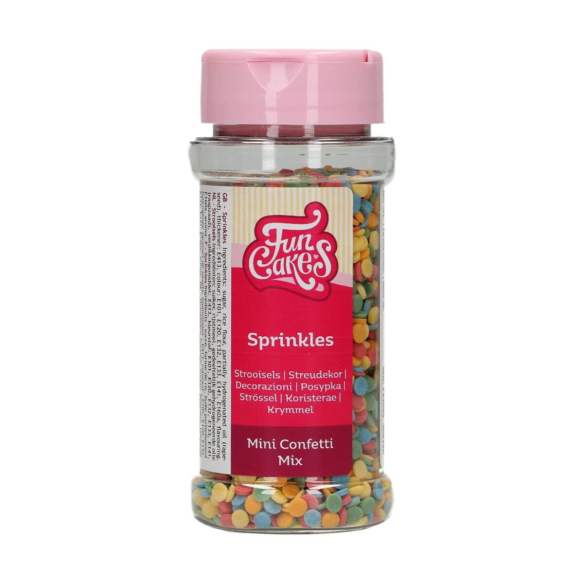 FunCakes Mini Confetti Cake Sprinkles - 60g | Delicious Decorating ...