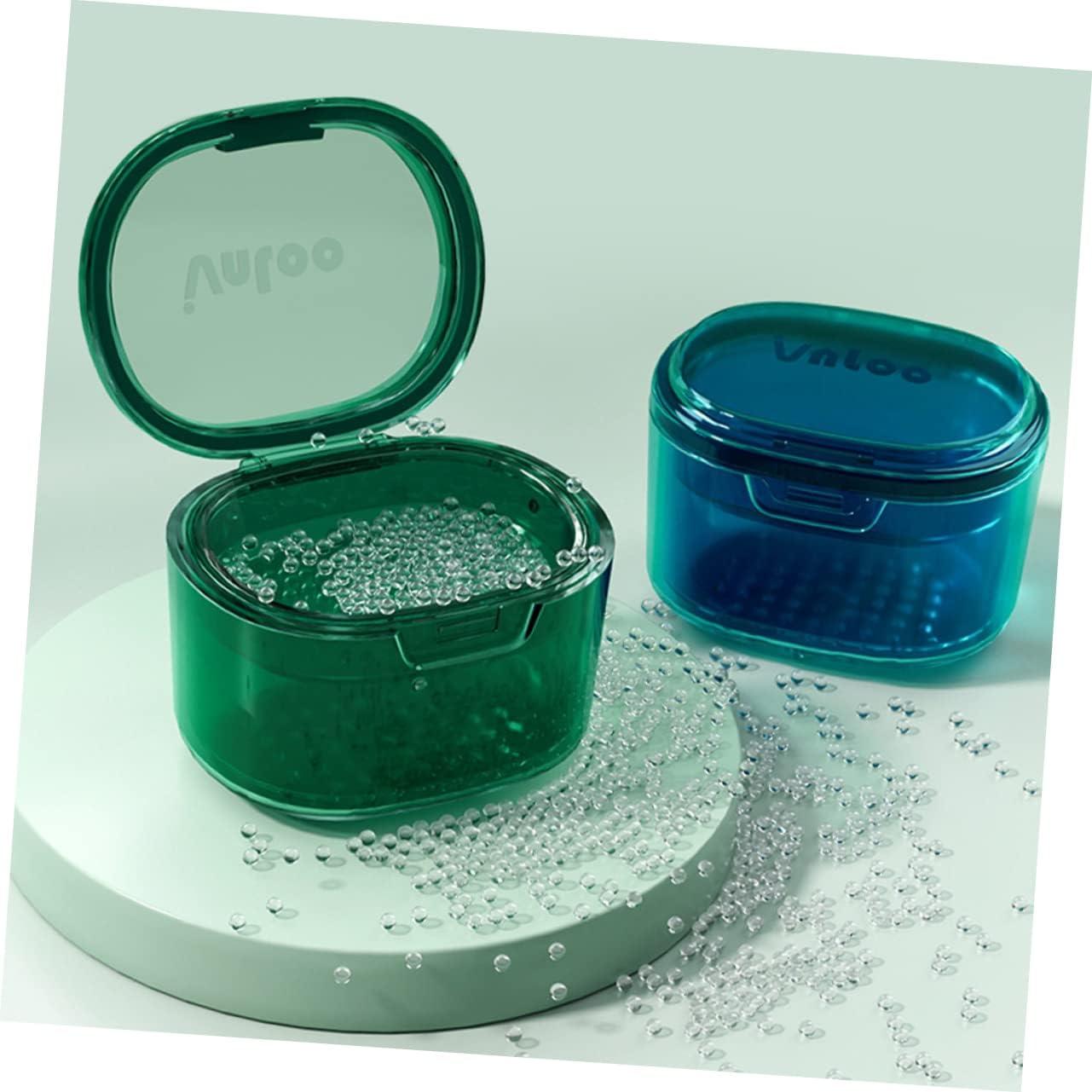 Beavorty 3-Piece Retainer Storage Box Set | Travel Containers for ...