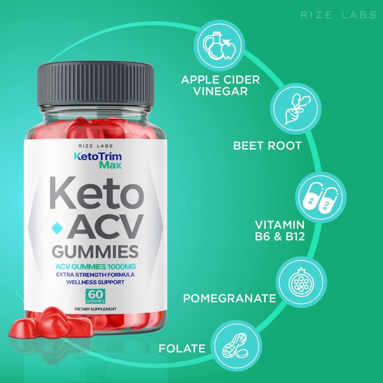 Keto Trim Max Gummies - Keto Trim Max ACV Gummies for Advanced Weight ...