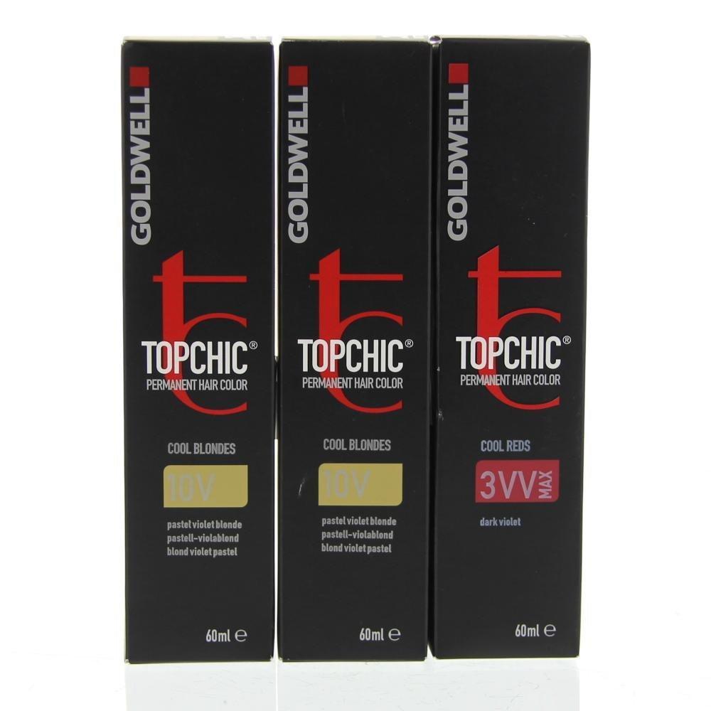 Goldwell Topchic 8NN Light Blonde Extra 60ml - Professional Hair Color ...