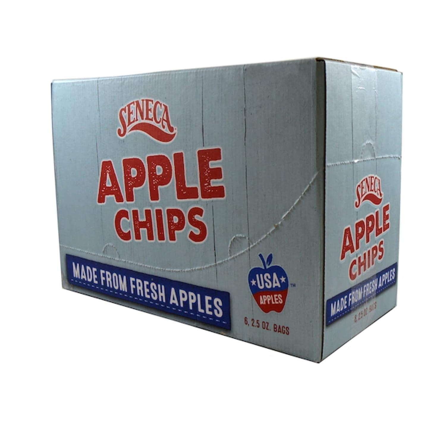 Seneca Foods Crispy Apple Chips - Choose from Four Varieties - 6 Packs ...