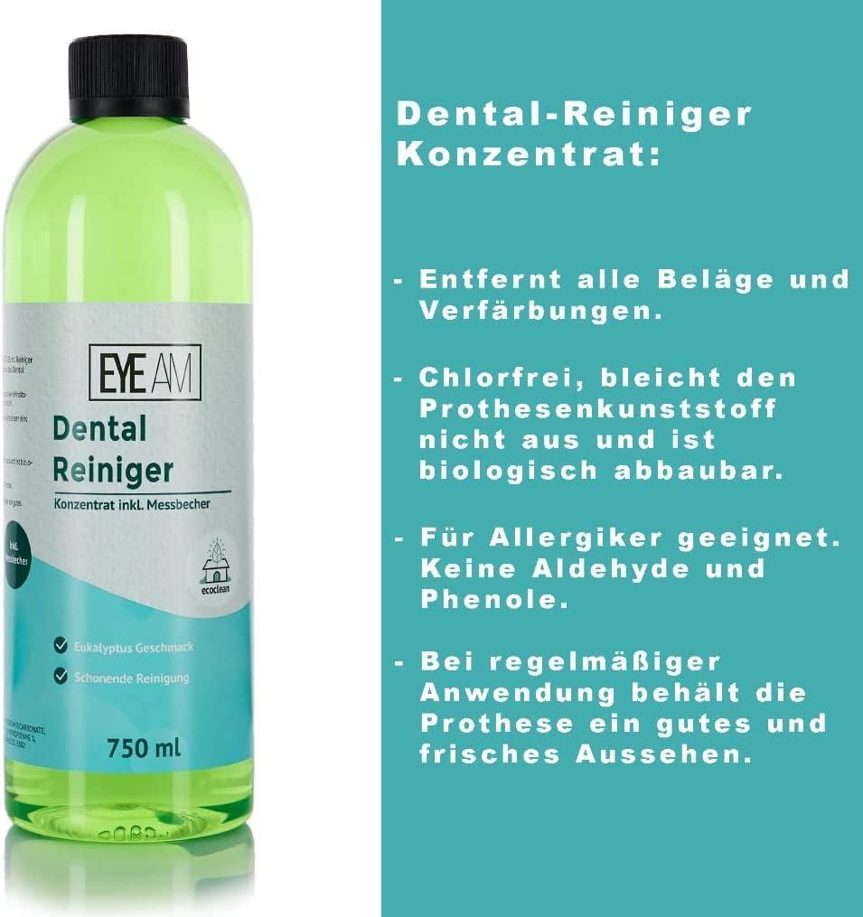 Buy Dental Ultrasound Cleaner Concentrate 750ml - Effective Prosthesis ...