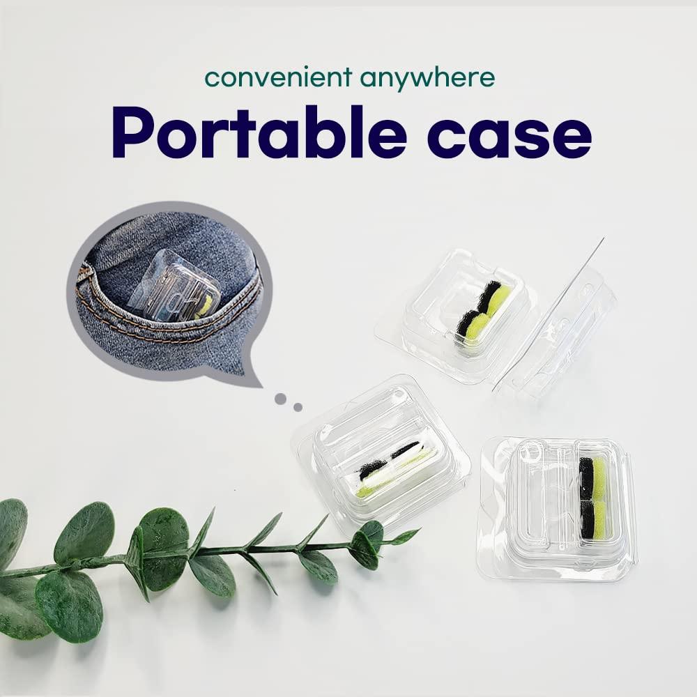 KOKOK 3-Ply Reusable Nose Filter Nasal Plugs - Pack of 3 (Large ...