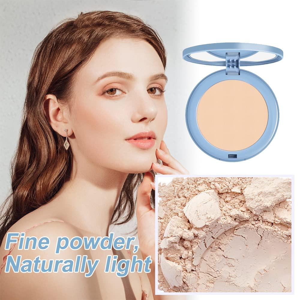 Oil Control Face Pressed Powder - Matte Smooth Waterproof Setting ...