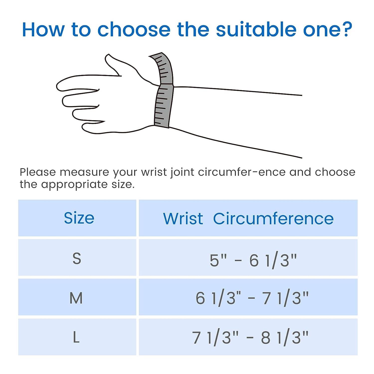 Velpeau Silicone Thumb Spica Splint - Reversible Brace for Tendonitis ...