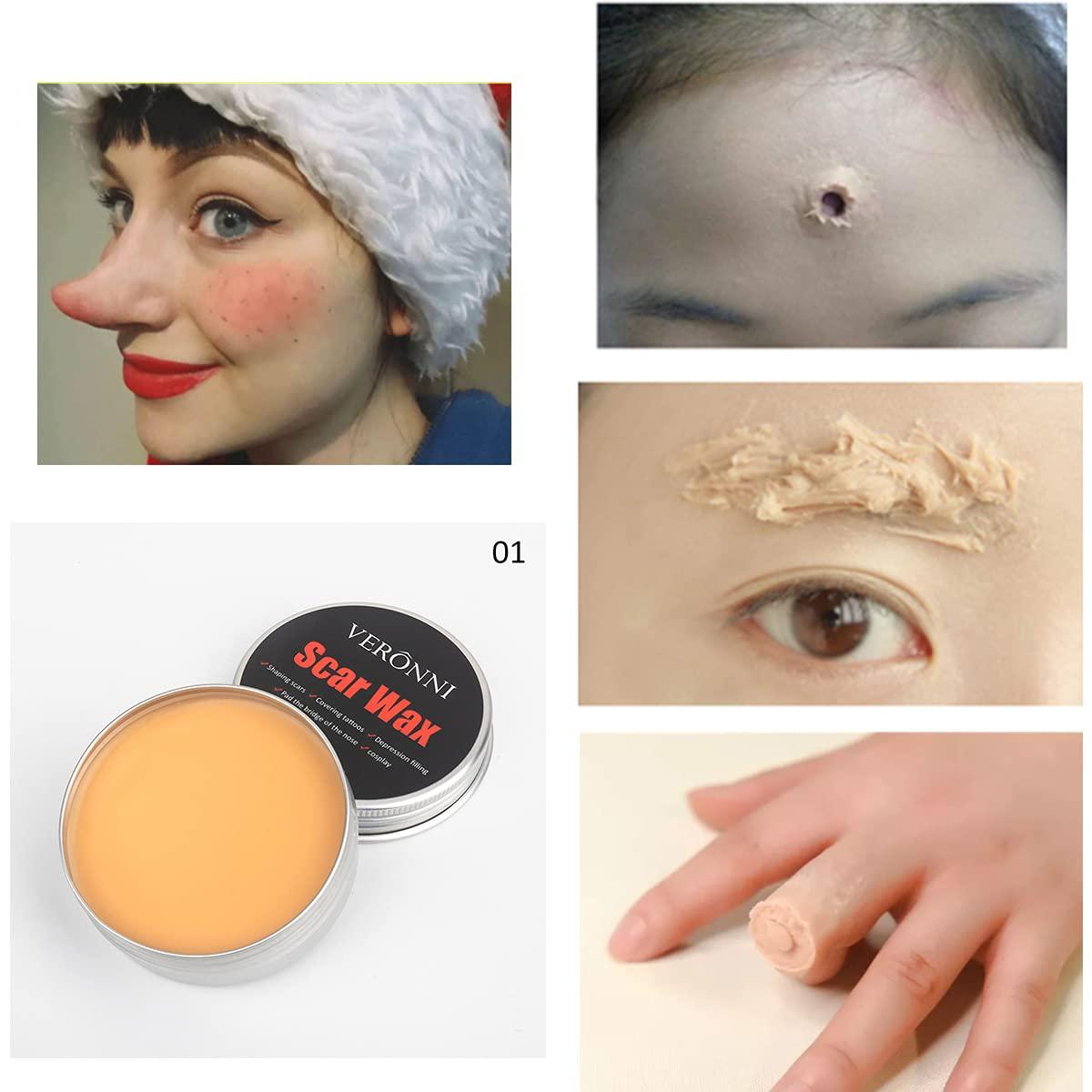 60g Scar Wax for Special Effects Makeup | Realistic Wounds & Scars ...