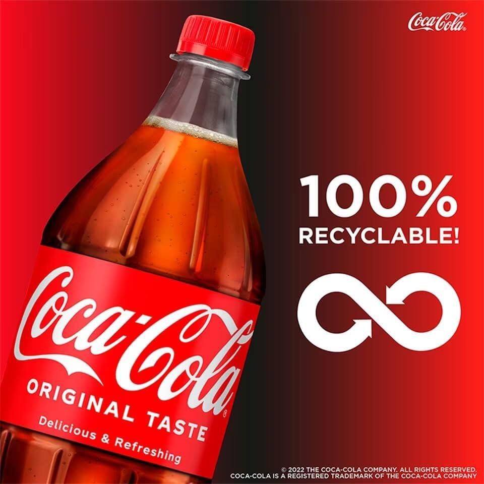 Coca-Cola Original Taste 1.75L | Pack of 6 | Great taste of Coca-Cola ...