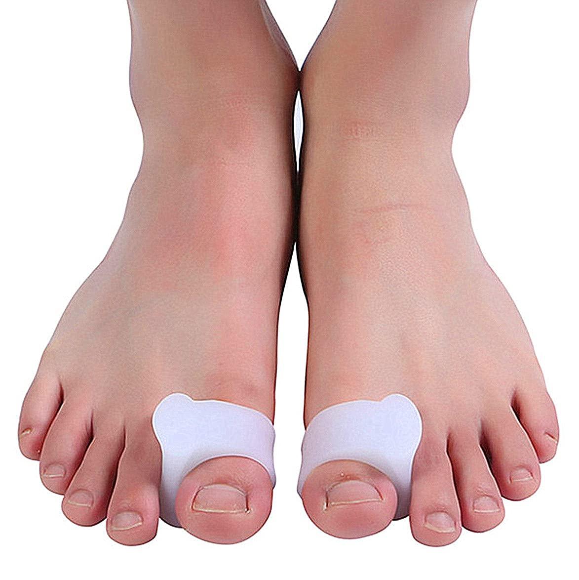 Gel Toe Spreader with Loop - 4 Pack Soft High-Quality Toe Protectors ...