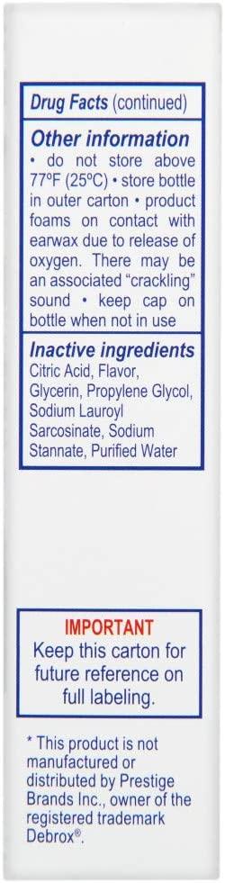 Rite Aid Earwax Removal Aid 0.5 fl oz - 6.5% Carbamide Peroxide | Ear ...