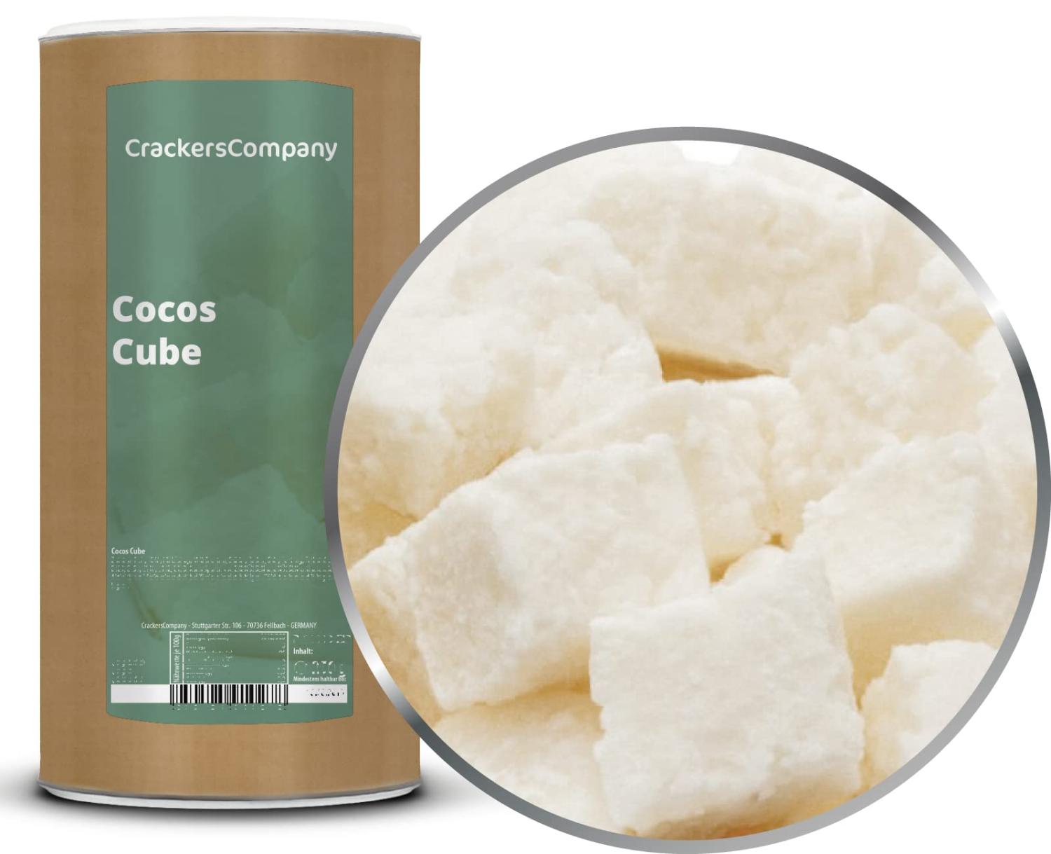 Premium Quality Coconut Cubes 600g - Candied Low-Fat Lactose-Free Salt ...