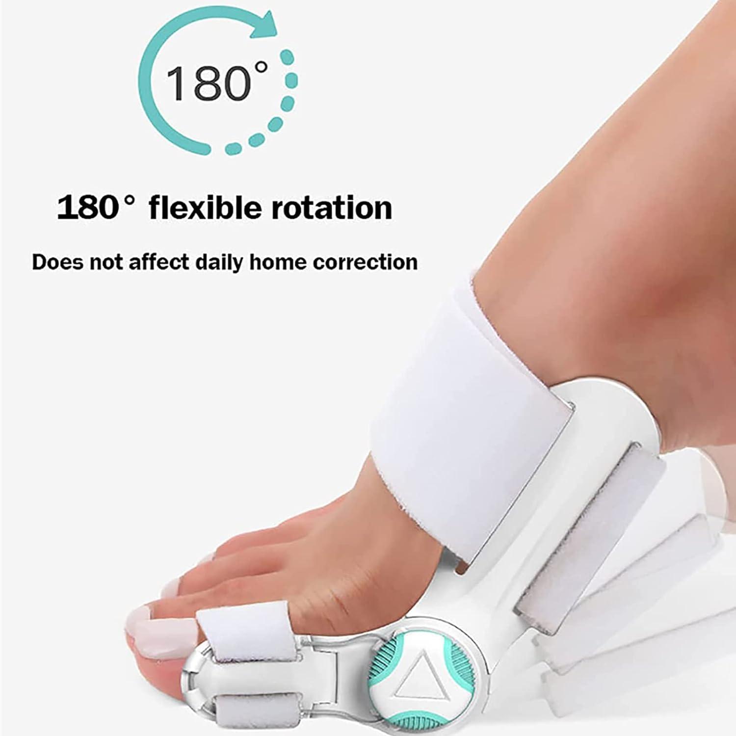 Oiakus Bunion Orthotics with Precise Adjustment Scale - Big Toe Straightener and Corrector for ...