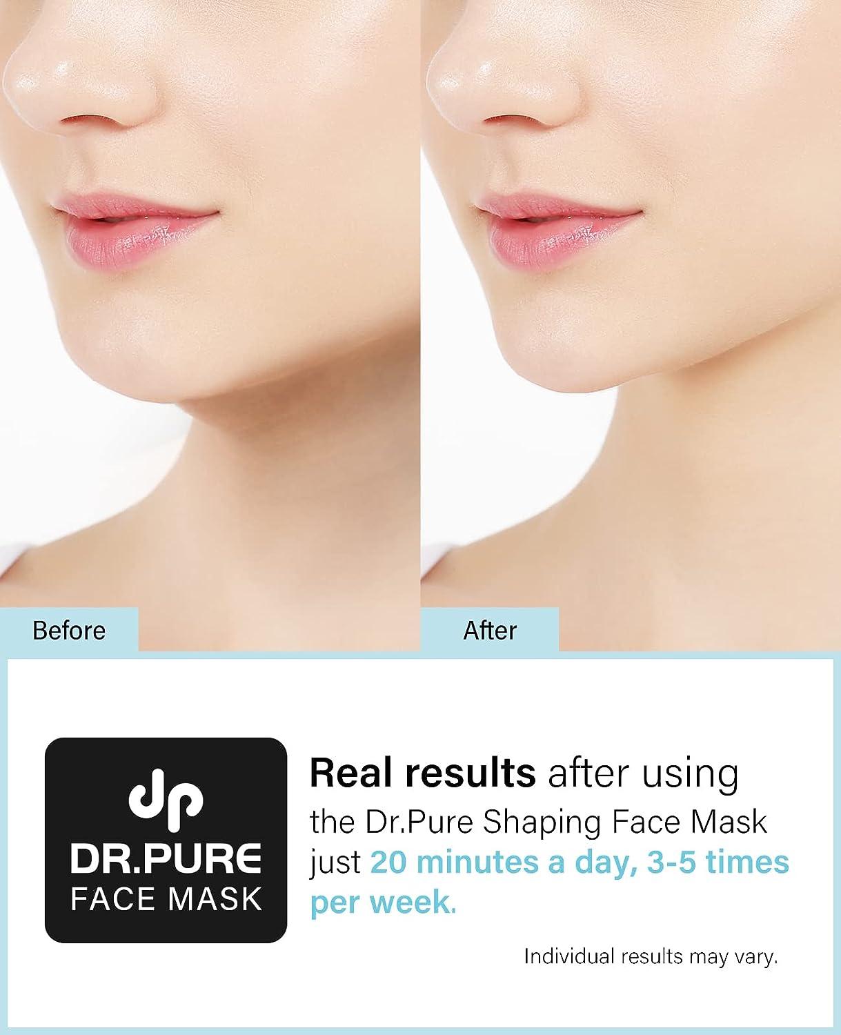 Dr. Pure Double Chin 15 Pcs Chin Strap with Aloe Vera - Neck Lift ...