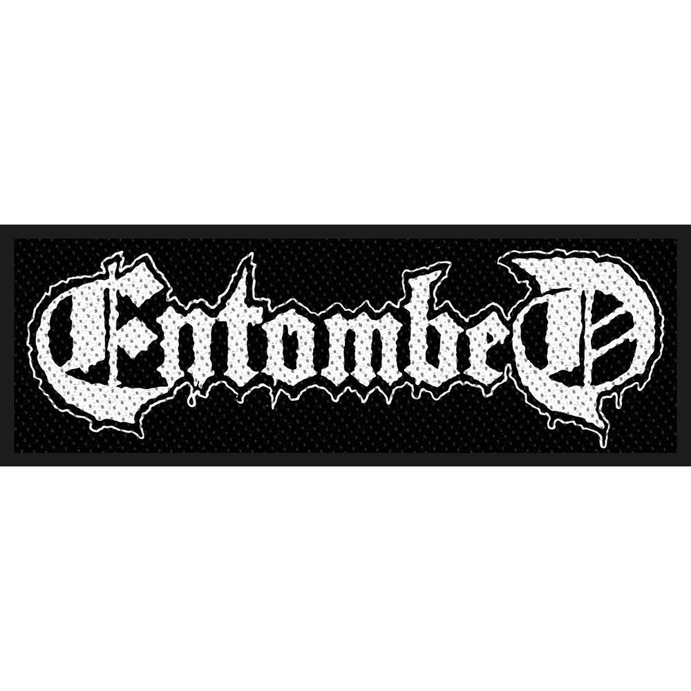 Entombed Logo Patch - Death Metal Band Woven Sew-On Applique | Buy Now with Express ...