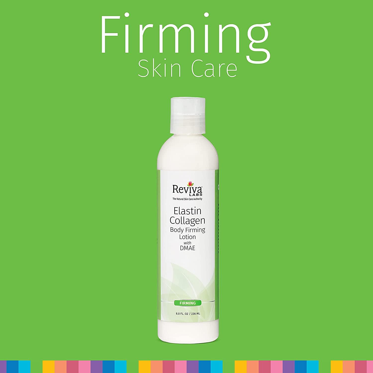 Reviva Labs Elastin & Collagen Body Firming Lotion with DMAE - 8oz ...