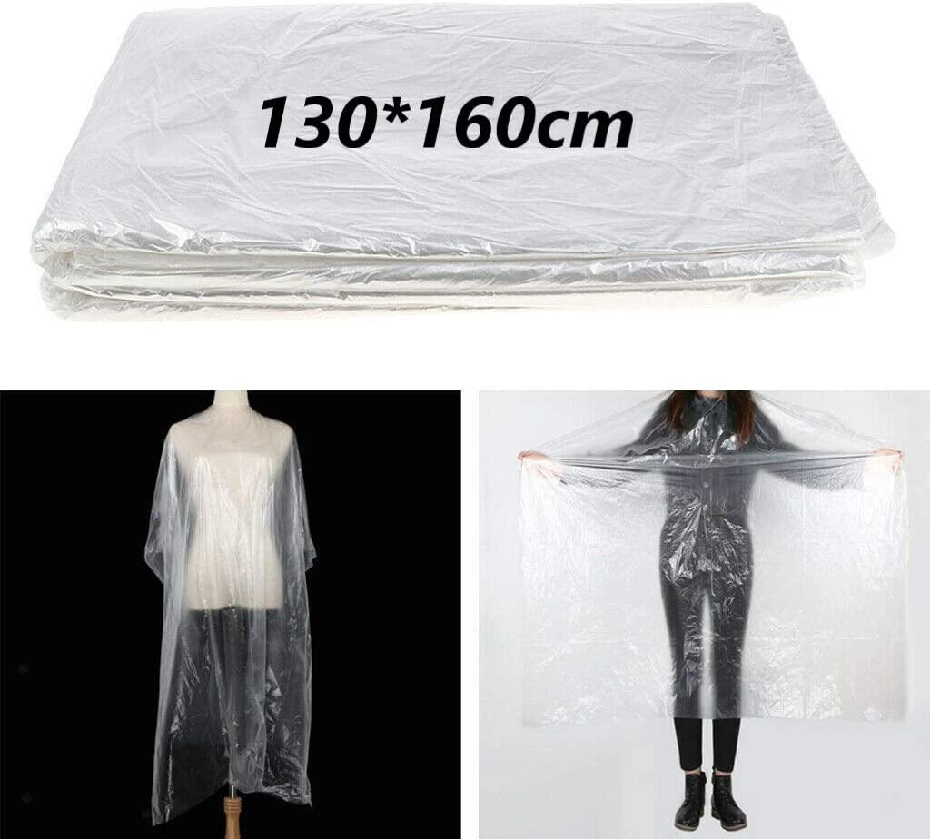 100pcs Disposable Capes Hair Salon - Waterproof Hair Cutting Capes for ...