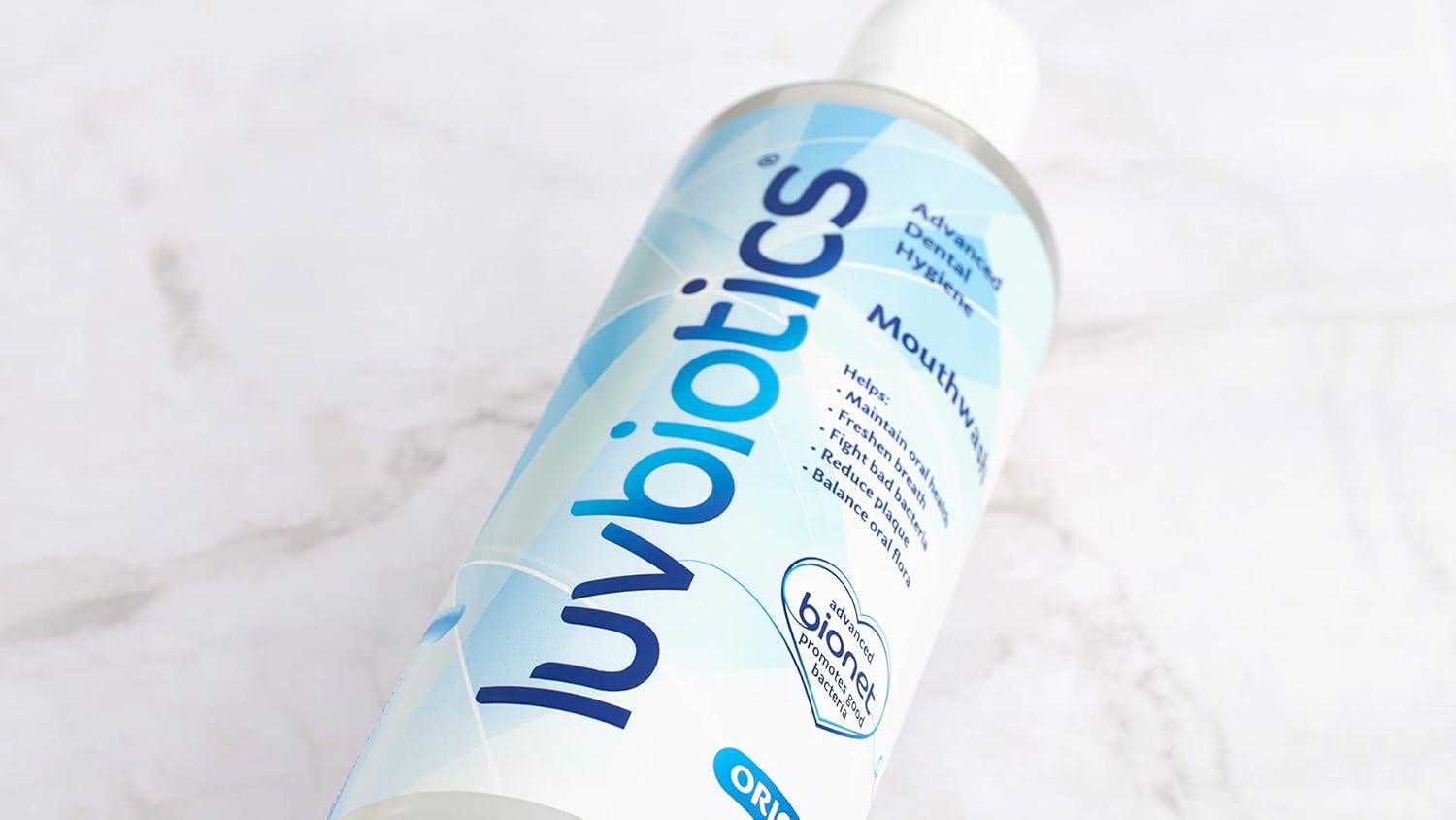 Luvbiotics Probiotic Mouthwash 500ml - Fresh Breath Healthy Gums ...