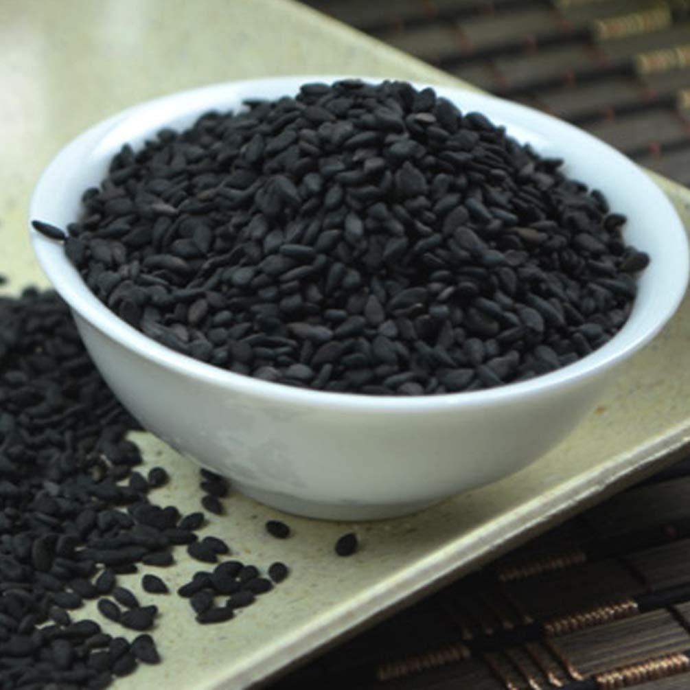 OUYANGHENGZHI Fresh Raw Black Sesame Coarse Food Grain for Tea, Cooking ...