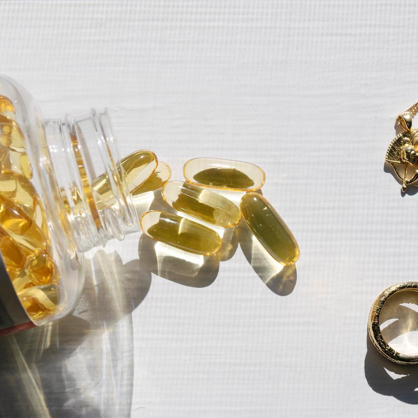 High Dose Omega 3 Capsules 2000mg | 1000mg EPA & 500mg DHA | 120 Fish ...