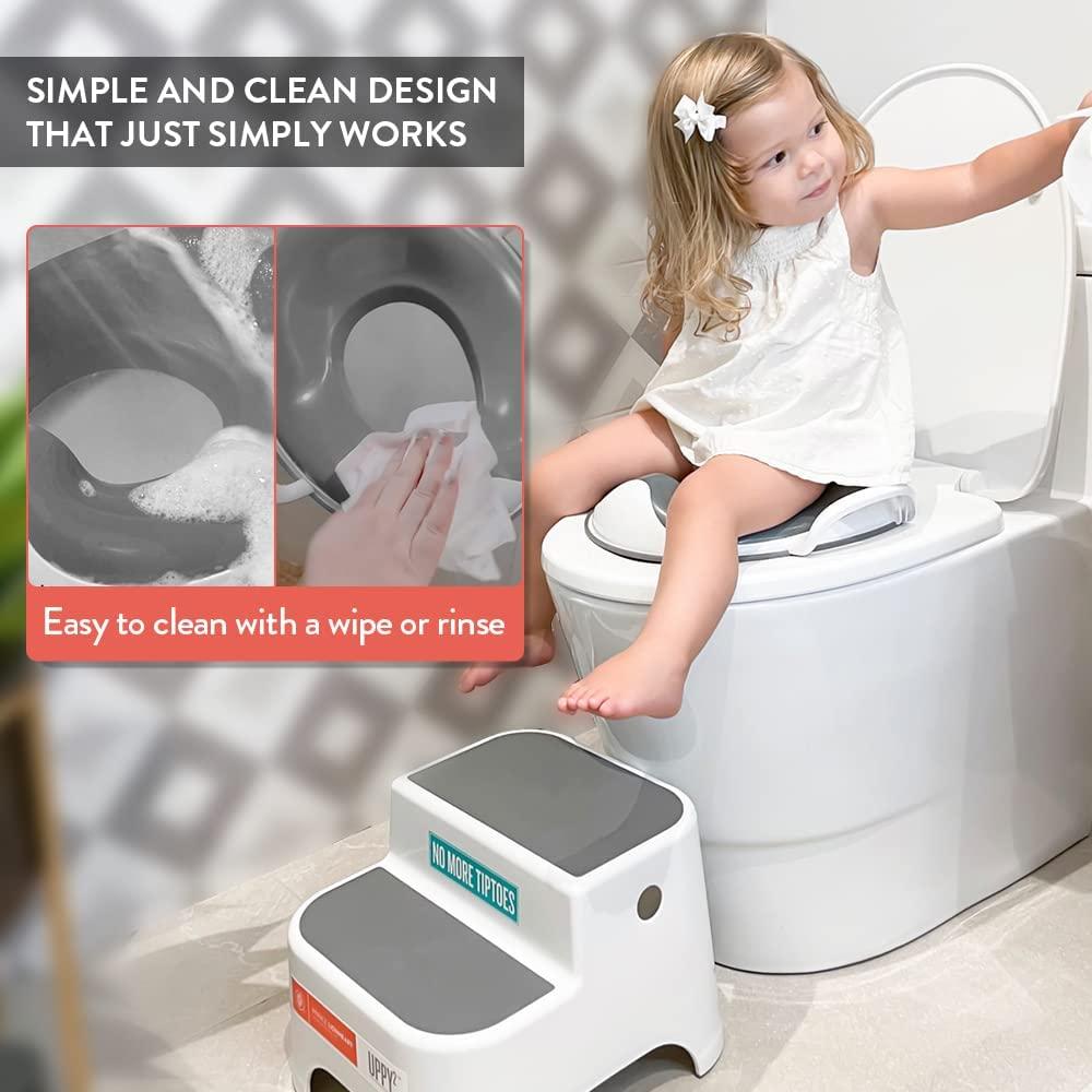 Tinkle Toilet Trainer - Glacier: Potty Training Seat for Easy and ...