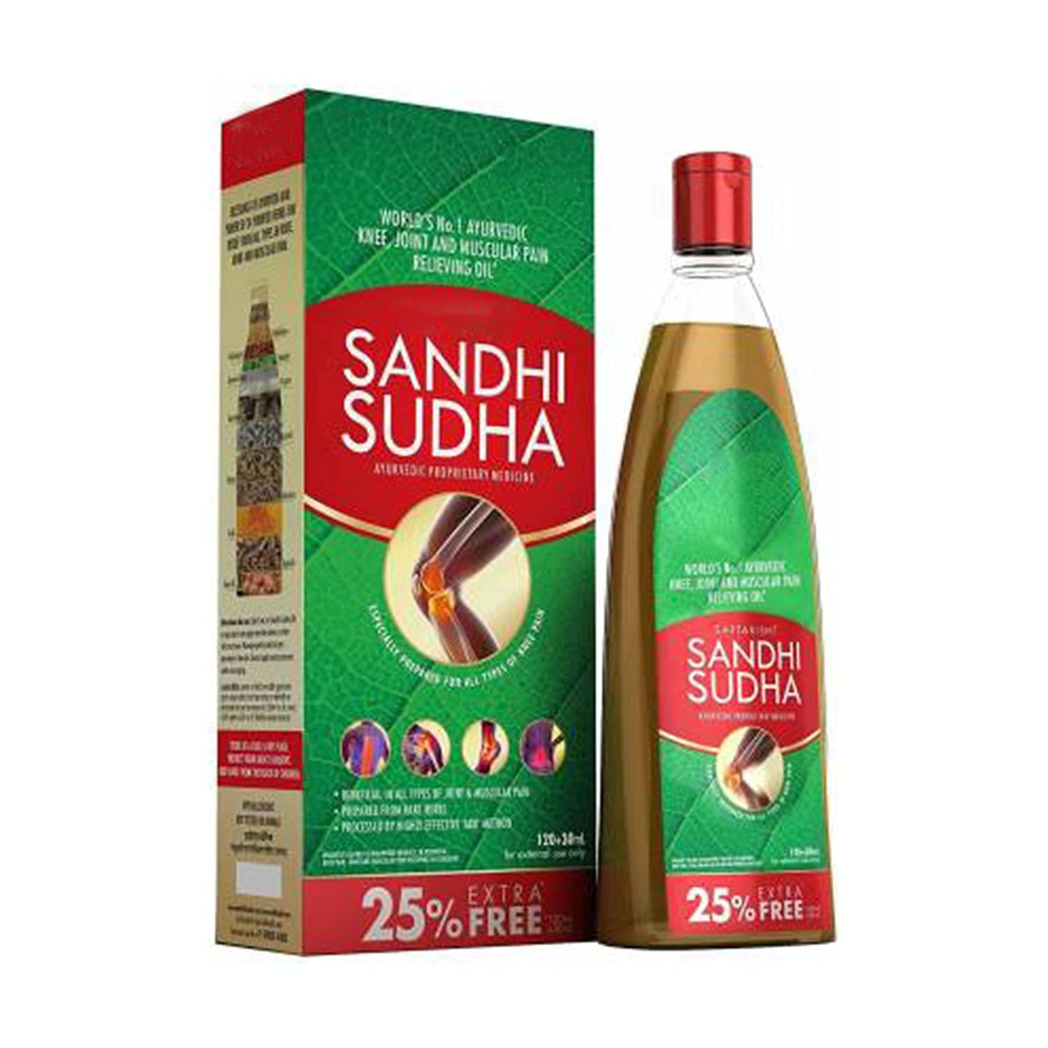 Saptarishi Sandhi Sudha Oil 150 ml | Best Ayurvedic Joint Pain Relief ...