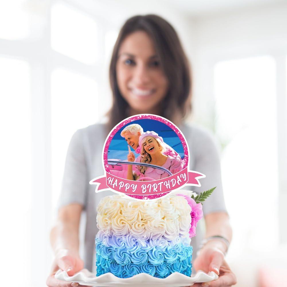 25 Pcs Cartoon Birthday Cake Toppers and Cupcake Toppers - Theme Party ...