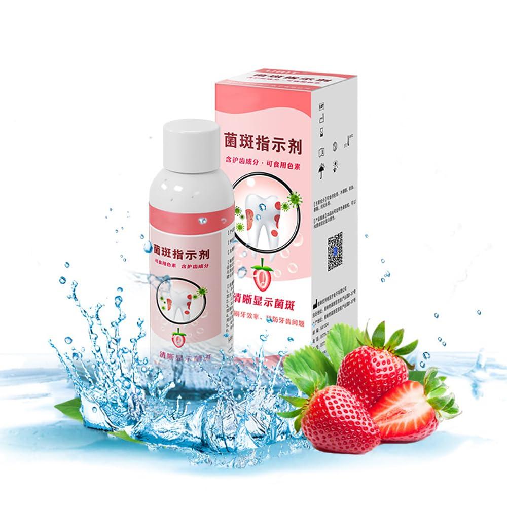 Plaque Disclosing Agent - 60ml Oral Tartar Test for Kids | Effective ...