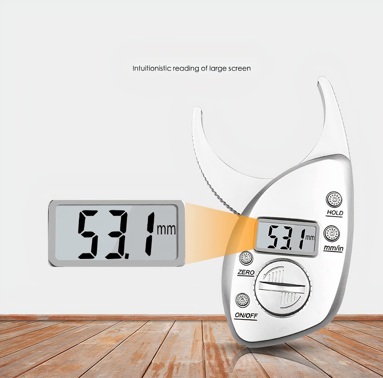 Muscleforge Digital LCD Body Fat Pliers - Accurate Skin Fold ...