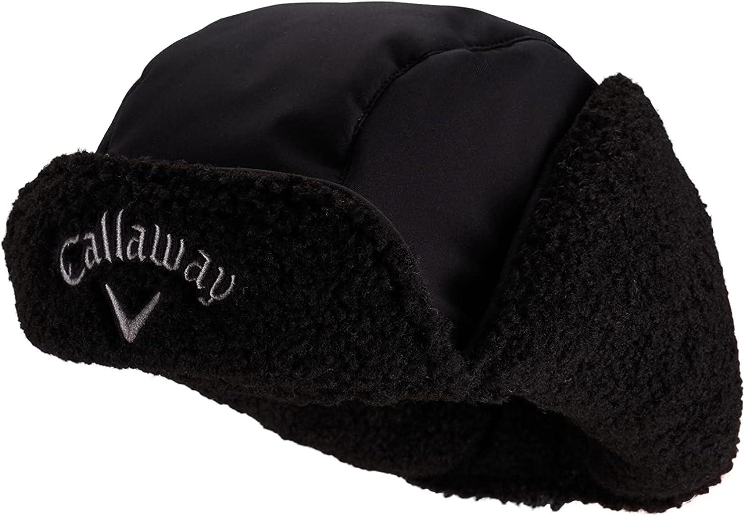 Callaway Men's Black Thermal Bomber Hat - Stay Warm in Style | Buy Now ...