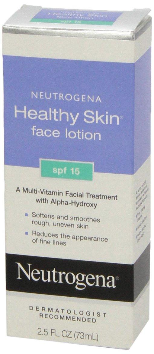 Neutrogena Healthy Skin Face Moisturizer Lotion with SPF 15 Sunscreen ...