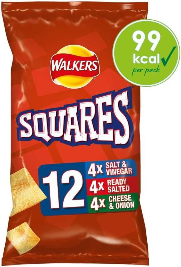 Walkers Crisps Under 100 Calories Crisps Snack Box | Wotsits | Quavers ...