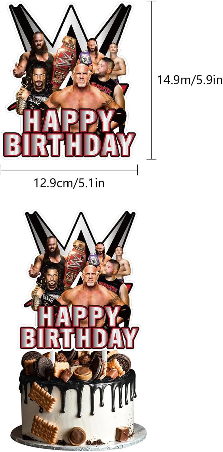 wwe cake topper