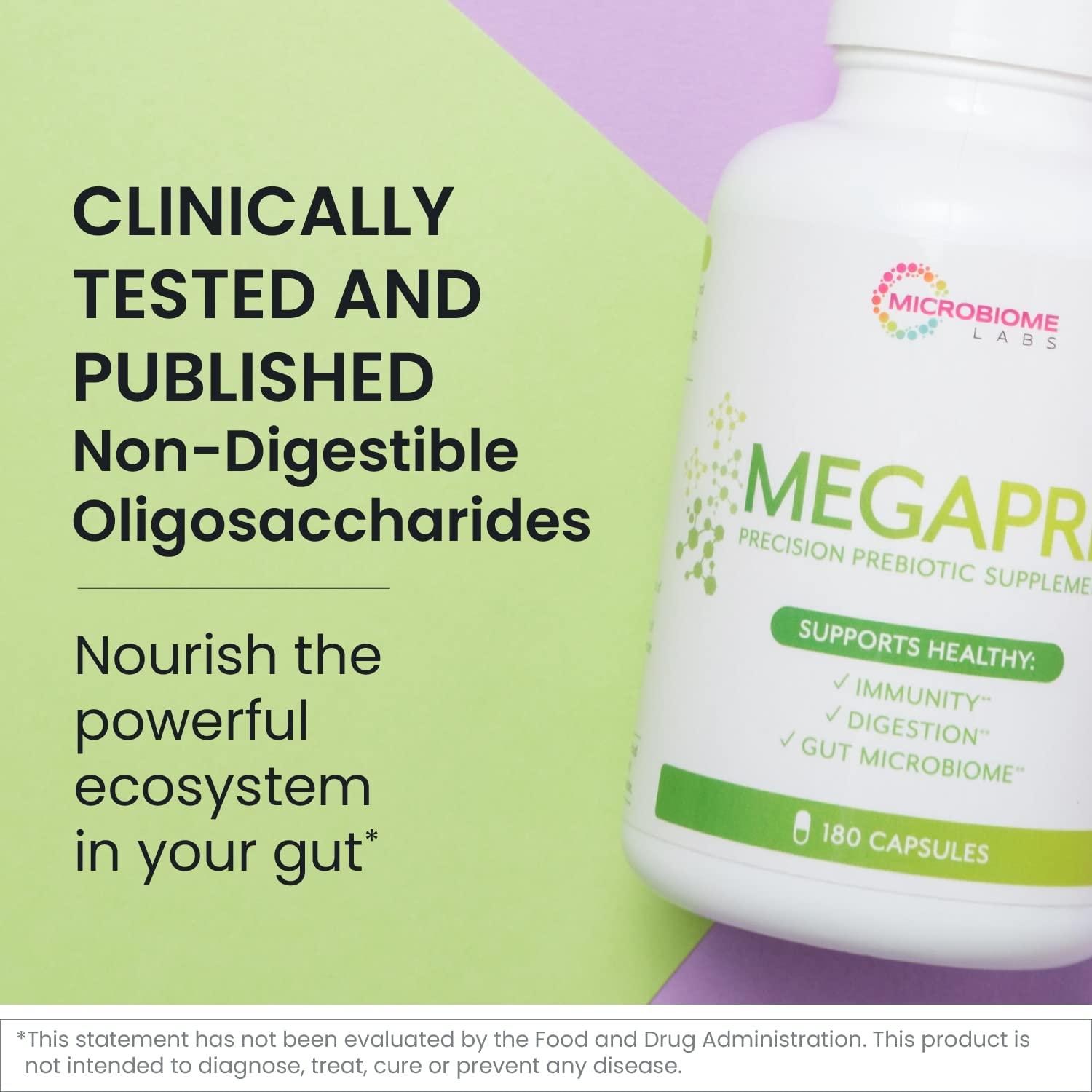 Microbiome Labs MegaPre Prebiotic Blend - Clinically Tested ...